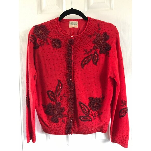 Virgin Islands Red Sweater | Sweaters | Vtg Cavanaghs St Thomas Virgin Islands Red Sweater With ...